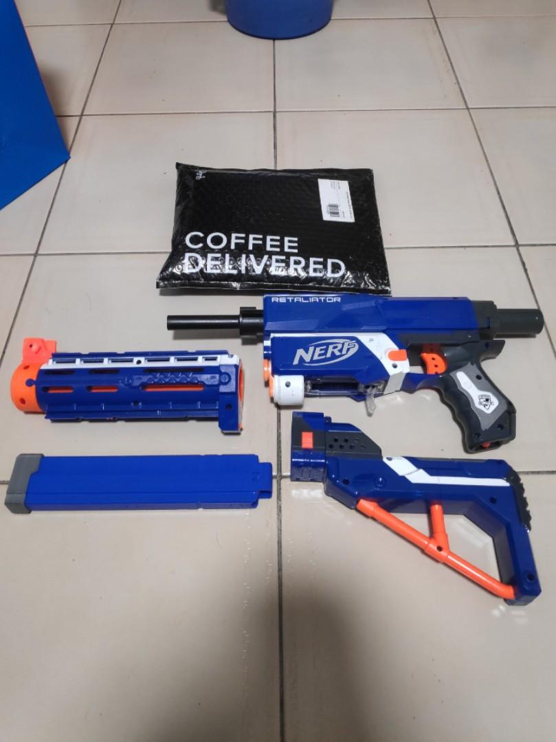 NERF retaliator modded, Hobbies & Toys, Toys & Games on Carousell