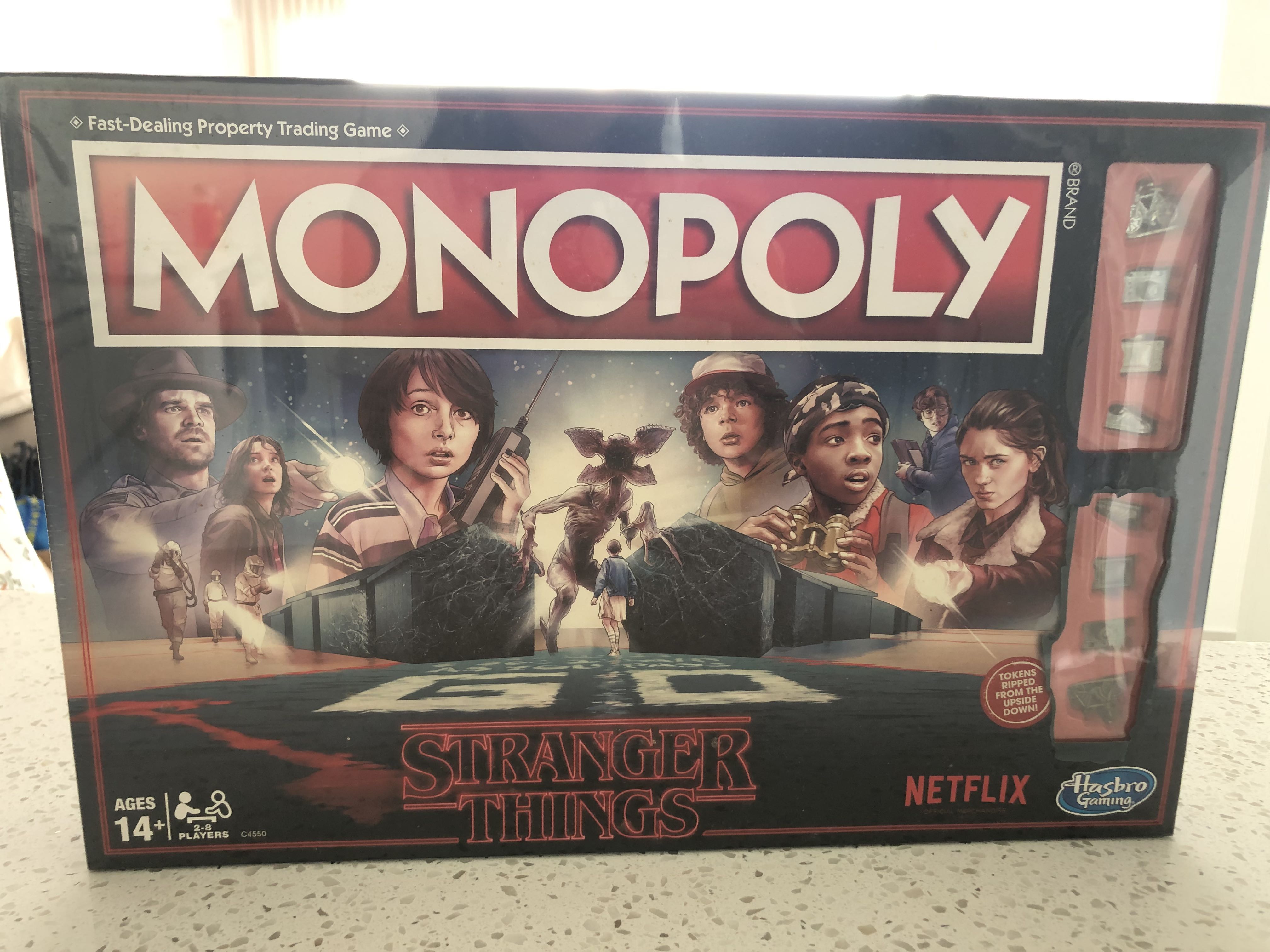 Netflix/Hasbro Collab - Stranger Things Monopoly, Hobbies & Toys ...