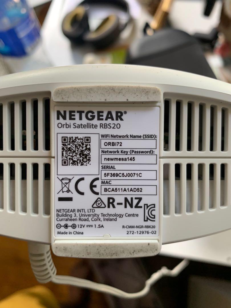 netgear orbi rbr20 router and satellites, Computers & Tech, Parts ...