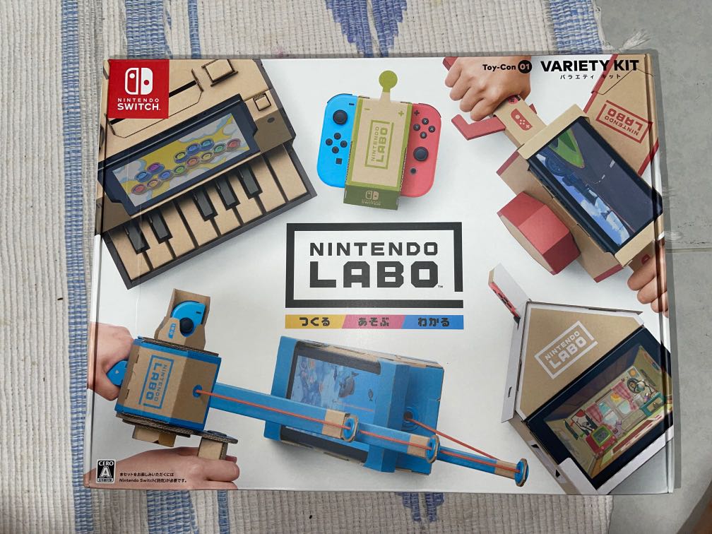 Nintendo Labo, Robot kit and Variety kit, Video Gaming, Video Games ...