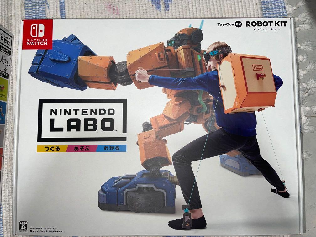 Nintendo Labo, Robot kit and Variety kit, Video Gaming, Video Games ...