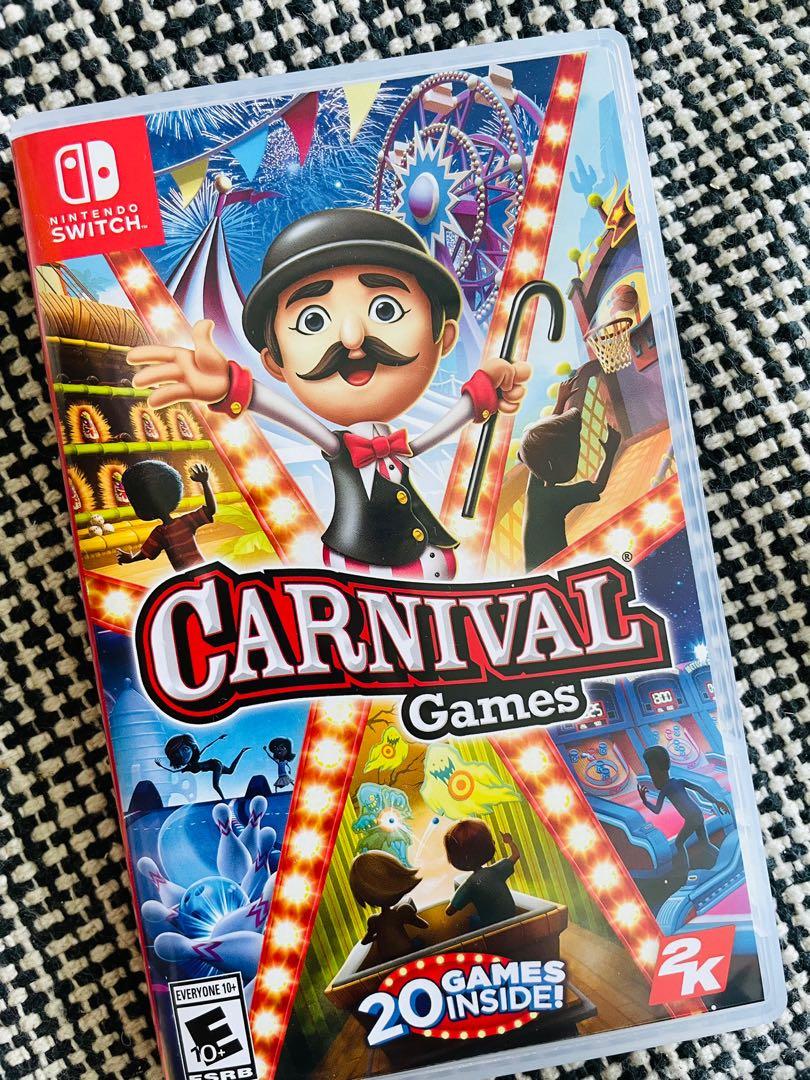 Nintendo Switch Game (Carnival Games), Video Gaming, Video Games ...