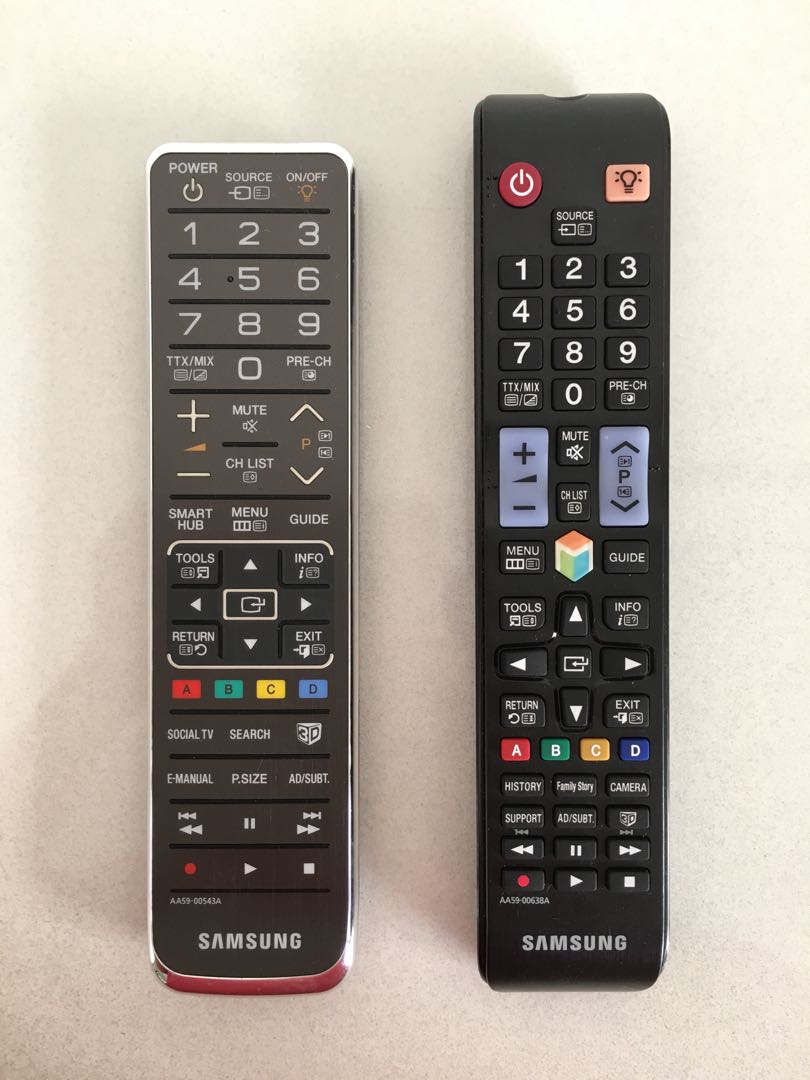 Original Samsung TV remote control, TV & Home Appliances, TV ...