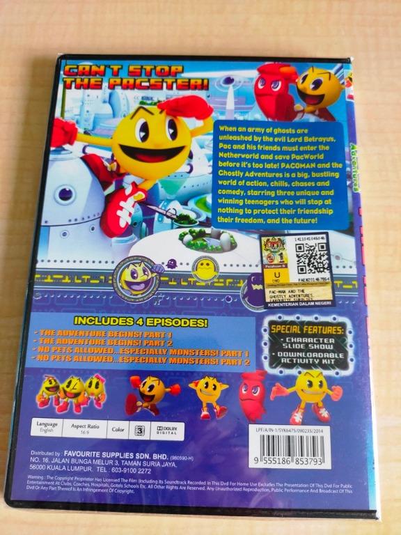 Pac-Man And The Ghostly Adventures Pac Is Back English Animated DVD ...