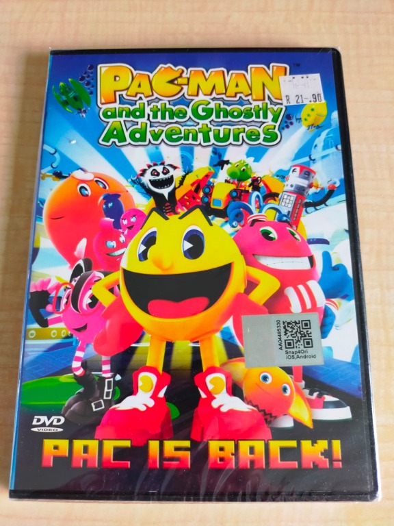 Pac-Man And The Ghostly Adventures Pac Is Back English Animated DVD ...