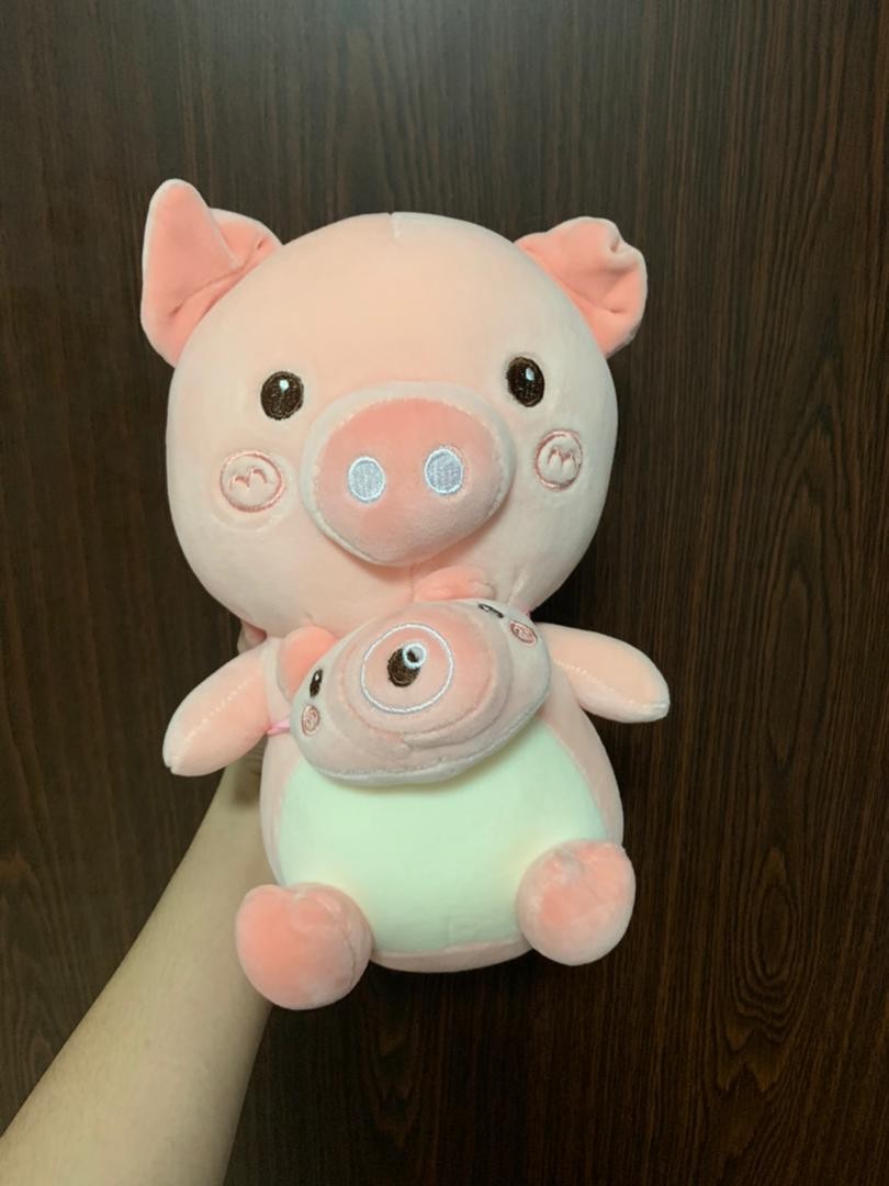 Pig doll, Hobbies & Toys, Toys & Games on Carousell