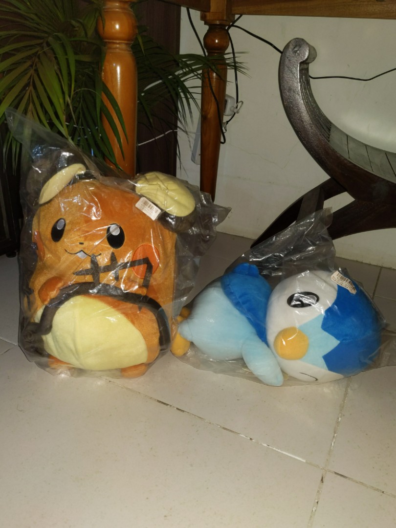 Pokemon piplup dedenne, Hobbies & Toys, Toys & Games on Carousell