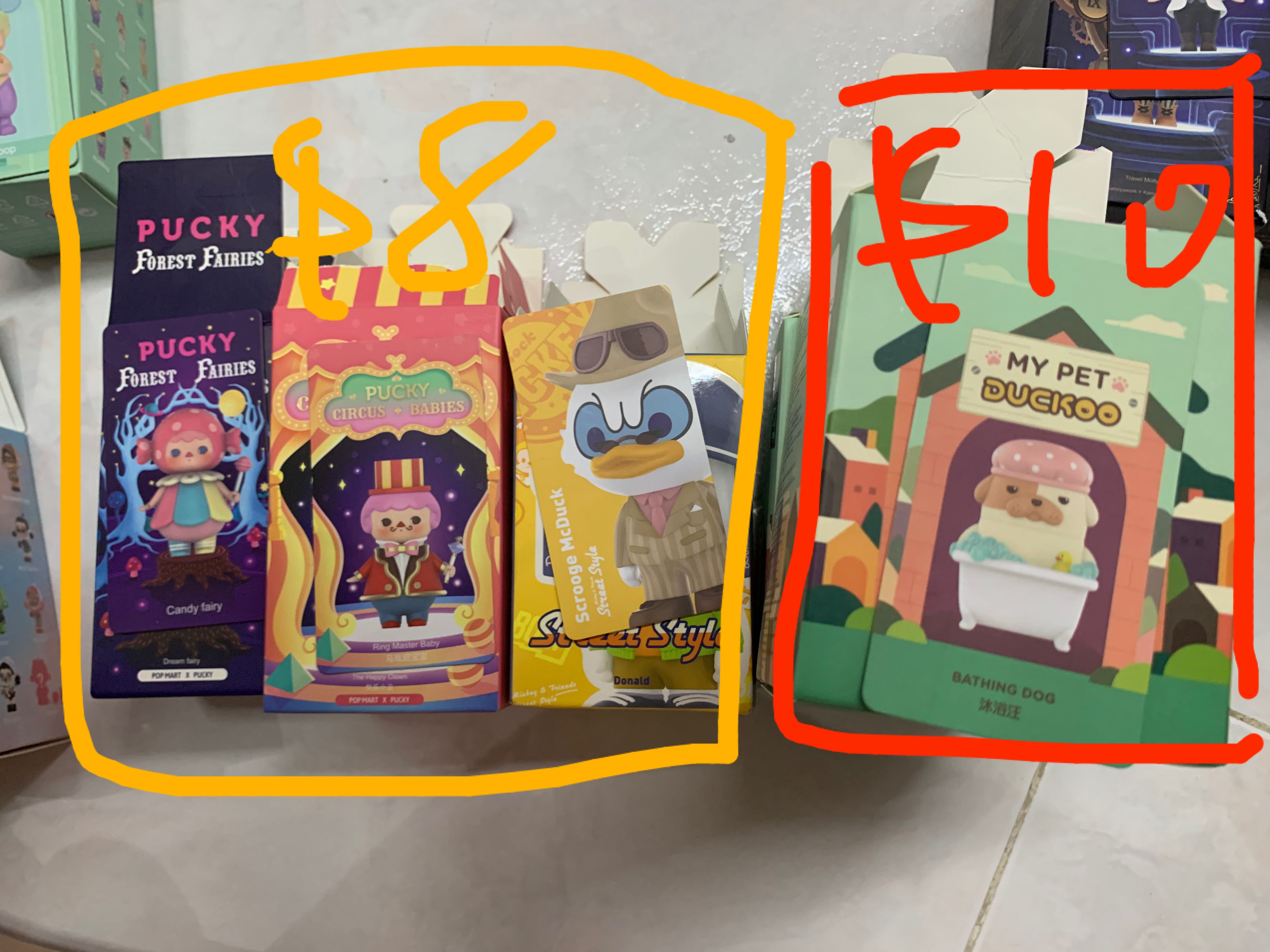 Popmart blind box, Hobbies & Toys, Toys & Games on Carousell