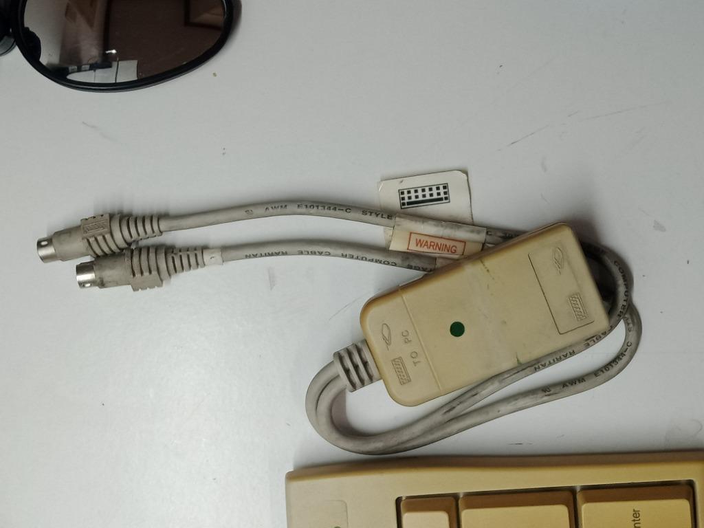 Retro PS/2 Keyboard Mouse Combo and Freebies, Computers & Tech, Parts ...