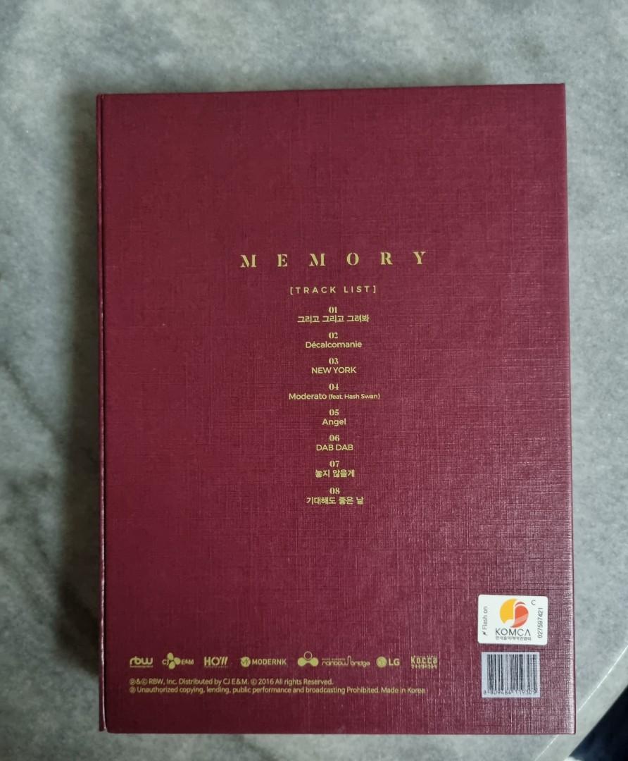 (SOLD) Mamamoo Memory Unsealed Album, Hobbies & Toys, Collectibles ...