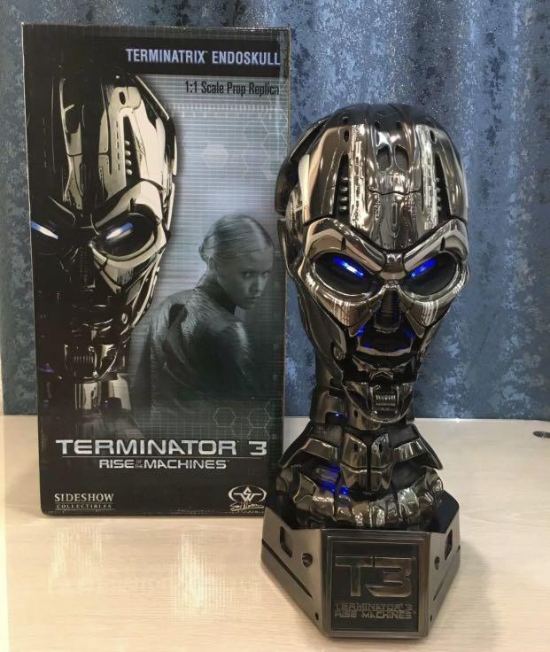 Rare sideshow TX terminator 3 life size bust, Hobbies & Toys, Toys ...