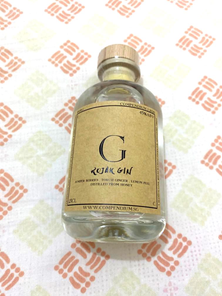 Rojak Gin, Compendium 250ml, Food & Drinks, Beverages on Carousell