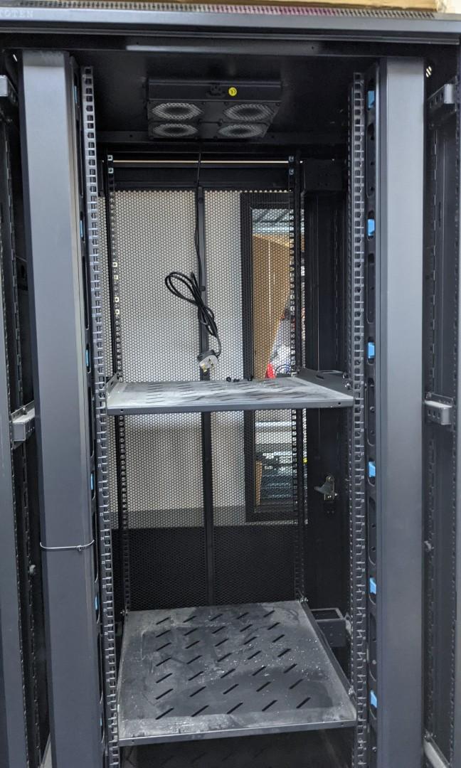 Server rack, Furniture & Home Living, Furniture, Shelves, Cabinets ...