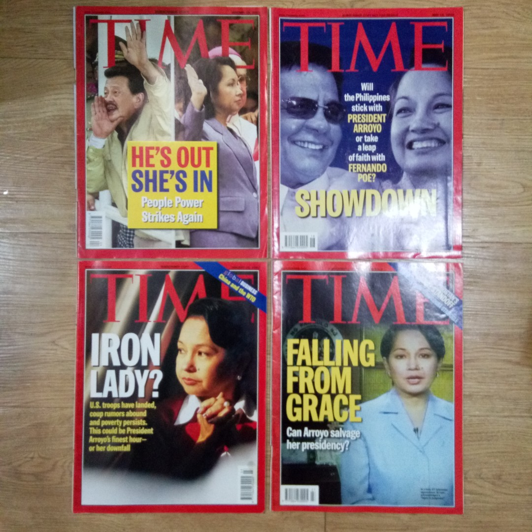 (Set) Time Magazine - Philippine Politics 2001 to 2005, Hobbies & Toys ...