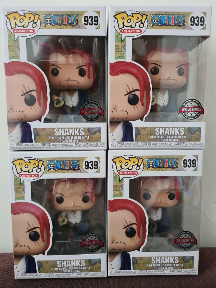 One Piece Shanks Funko Pop Special Edition, Hobbies & Toys, Toys ...