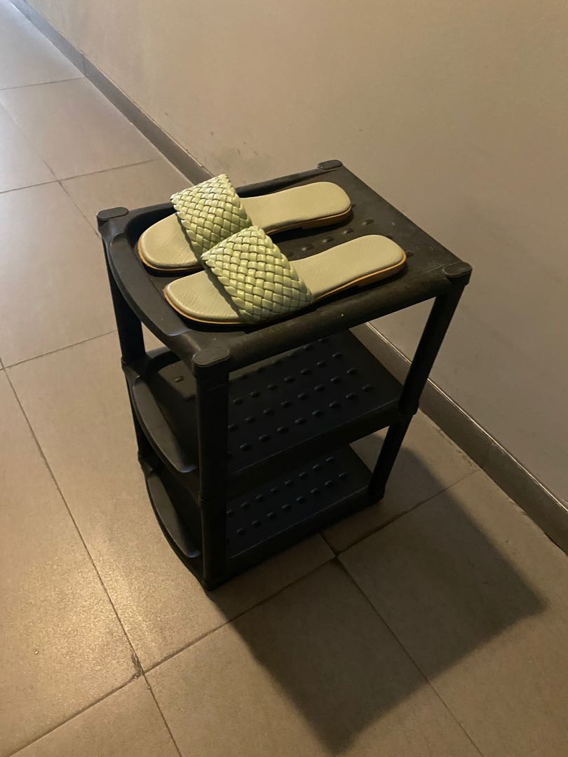 USED Shoe rack, Furniture & Home Living, Furniture, Shelves, Cabinets ...