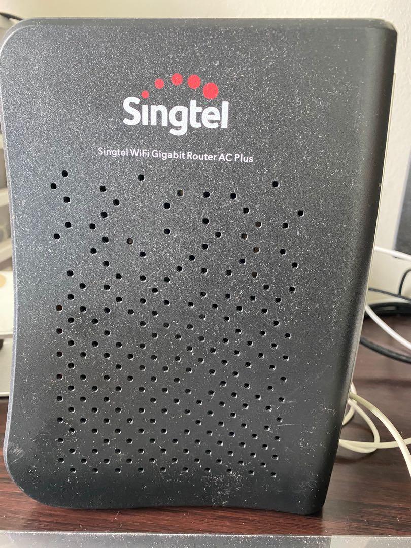 Singtel Wifi Gigabit Router AC Elite and Optical Router, TV & Home ...