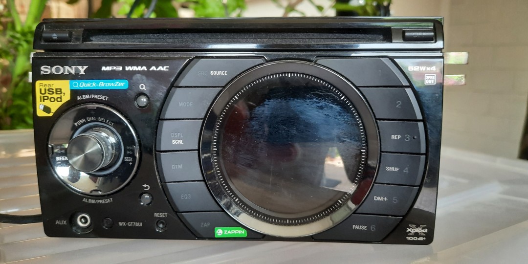 Sony Car stereo FM/AM CD player, Audio, Portable Music Players on Carousell