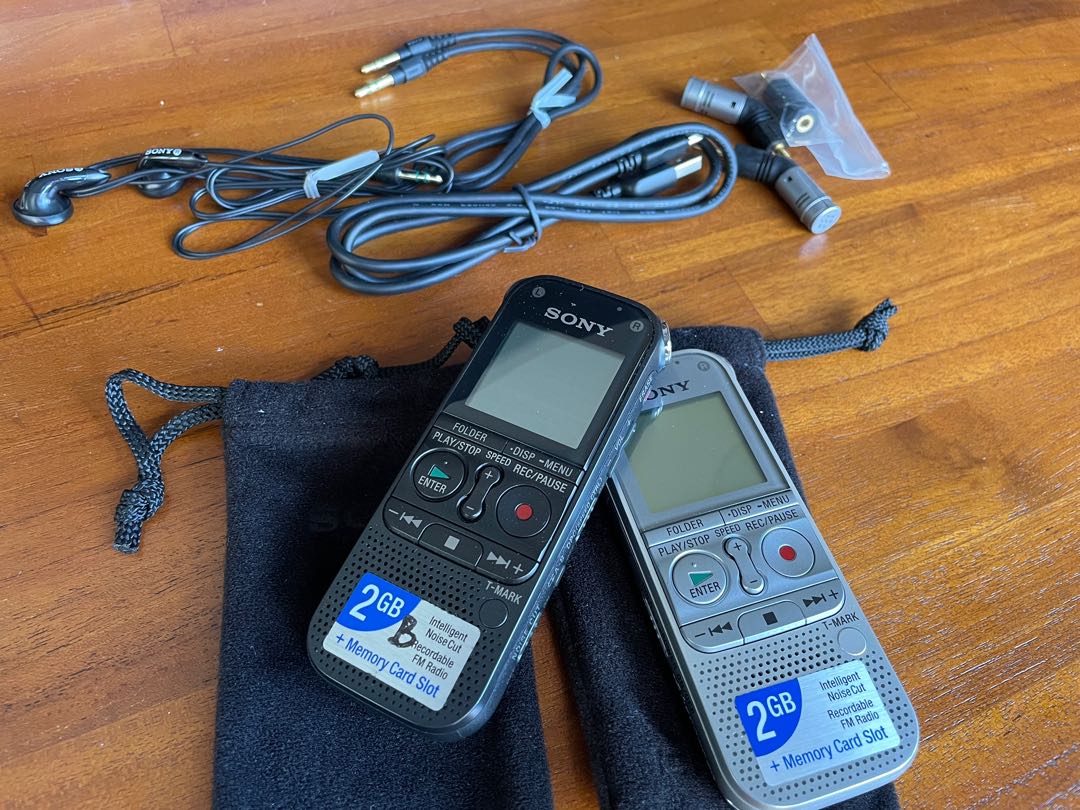 Sony Stereo IC Recorder (2 sets), Mobile Phones & Gadgets, Other ...