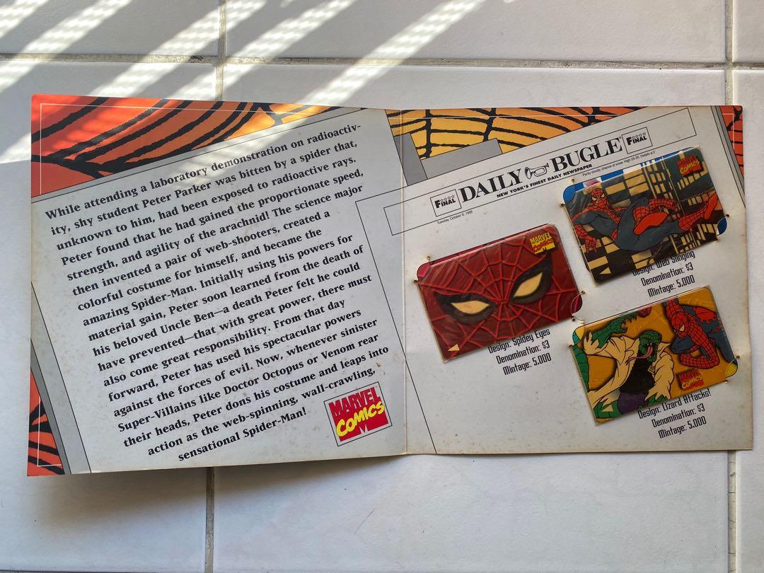 Spider man collectable Phone Card in 1990s, Hobbies & Toys, Memorabilia ...