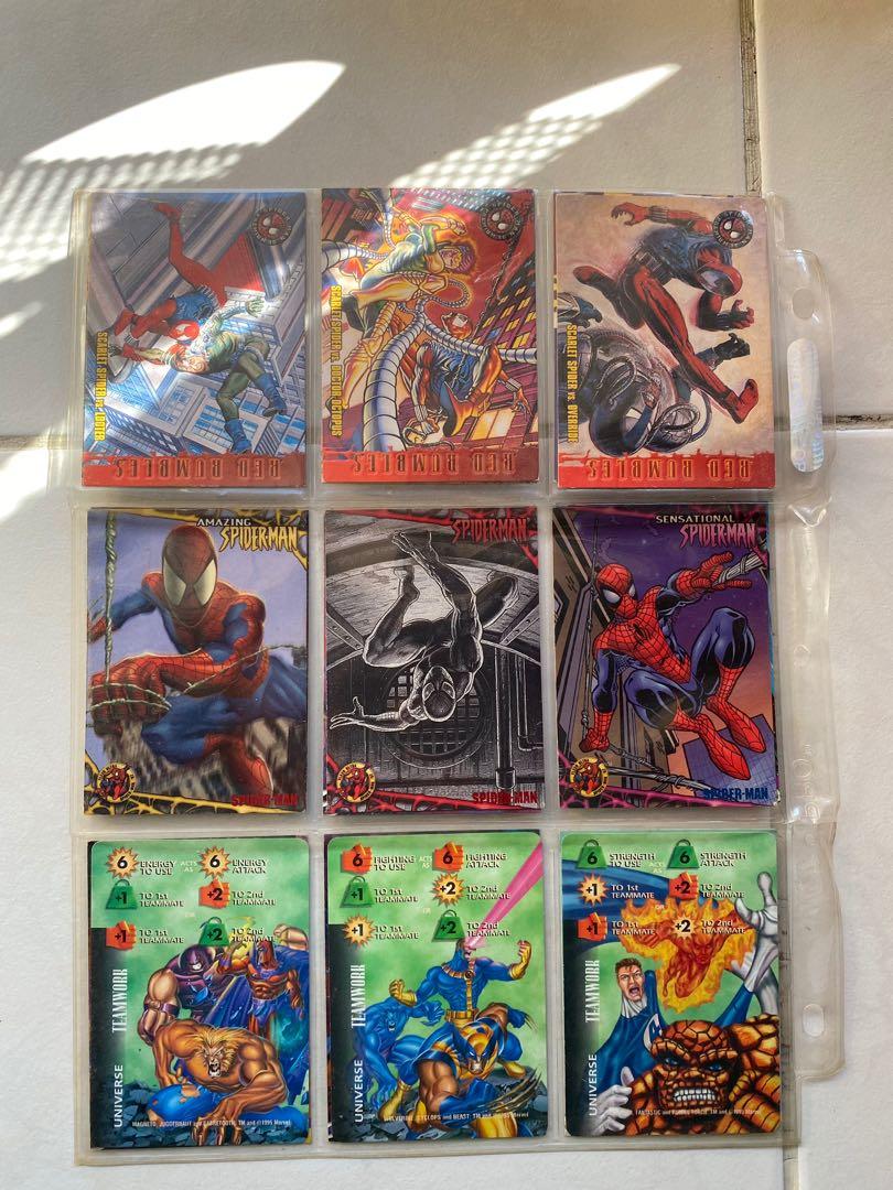 Spider-Man collectable cards in 1990s, Hobbies & Toys, Memorabilia ...