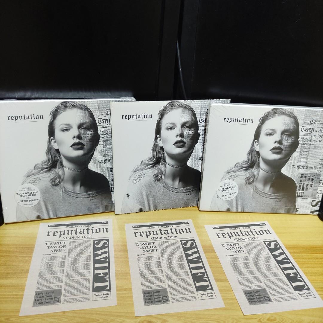 Taylor Swift Reputation Album w/ rep tour confetti, Hobbies & Toys ...