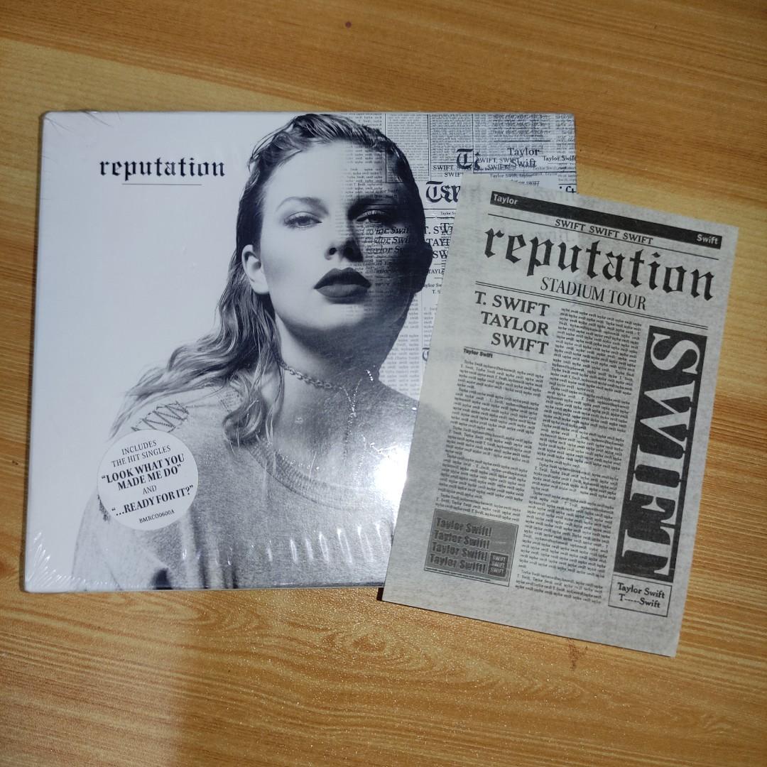 Taylor Swift Reputation Album w/ rep tour confetti, Hobbies & Toys ...