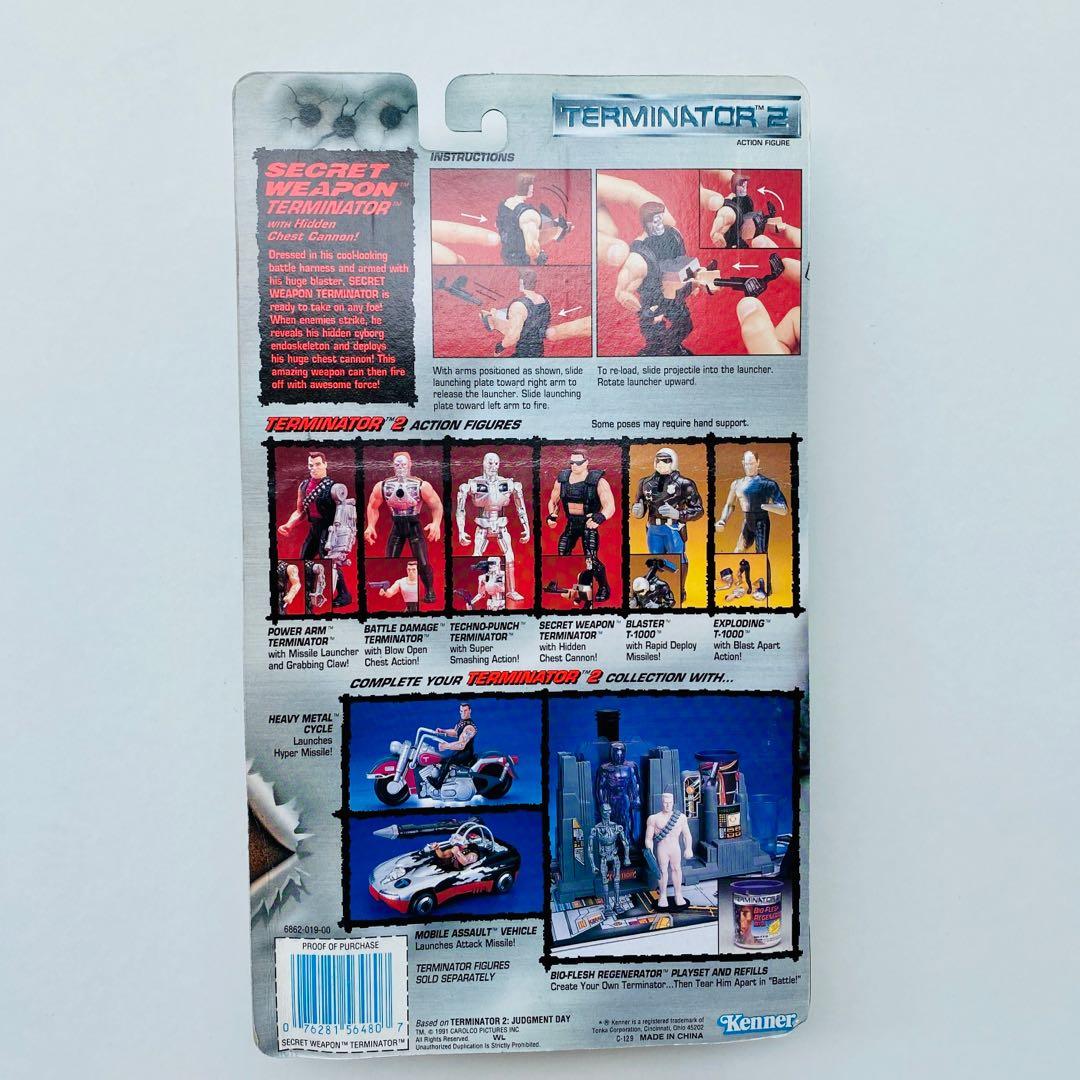 Terminator 2 SECRET WEAPON TERMINATOR Kenner 1991, Hobbies & Toys ...
