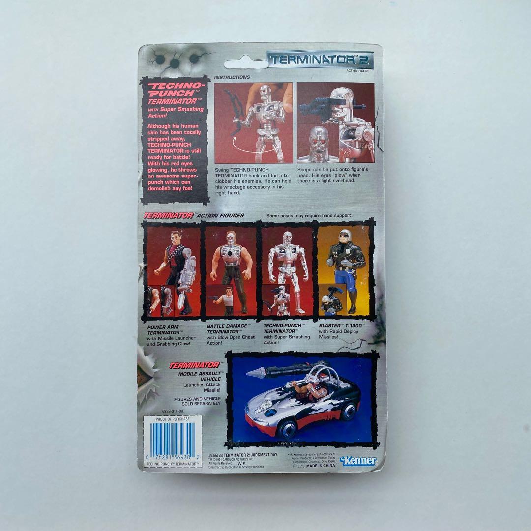 Terminator 2 TECHNO PUNCH TERMINATOR Kenner 1991, Hobbies & Toys ...