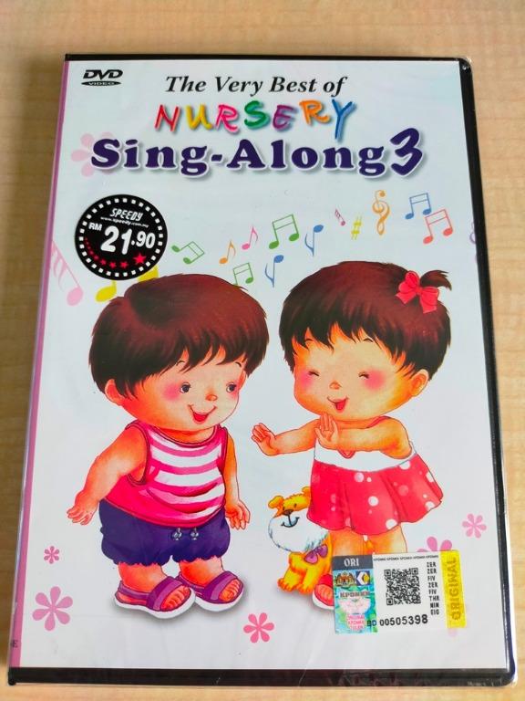 The Very Best of Nursery Sing-Along 3 Karaoke DVD English Children Songs, Hobbies & Toys, Music ...