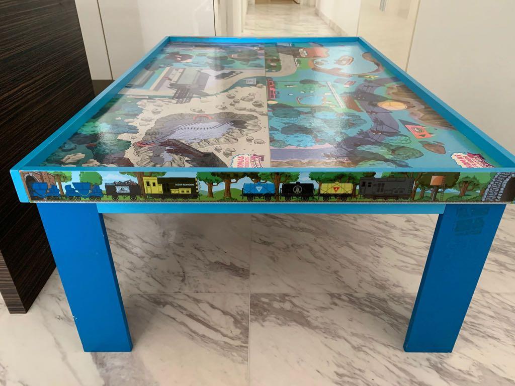 Thomas tank engine train table, Hobbies & Toys, Toys & Games on Carousell