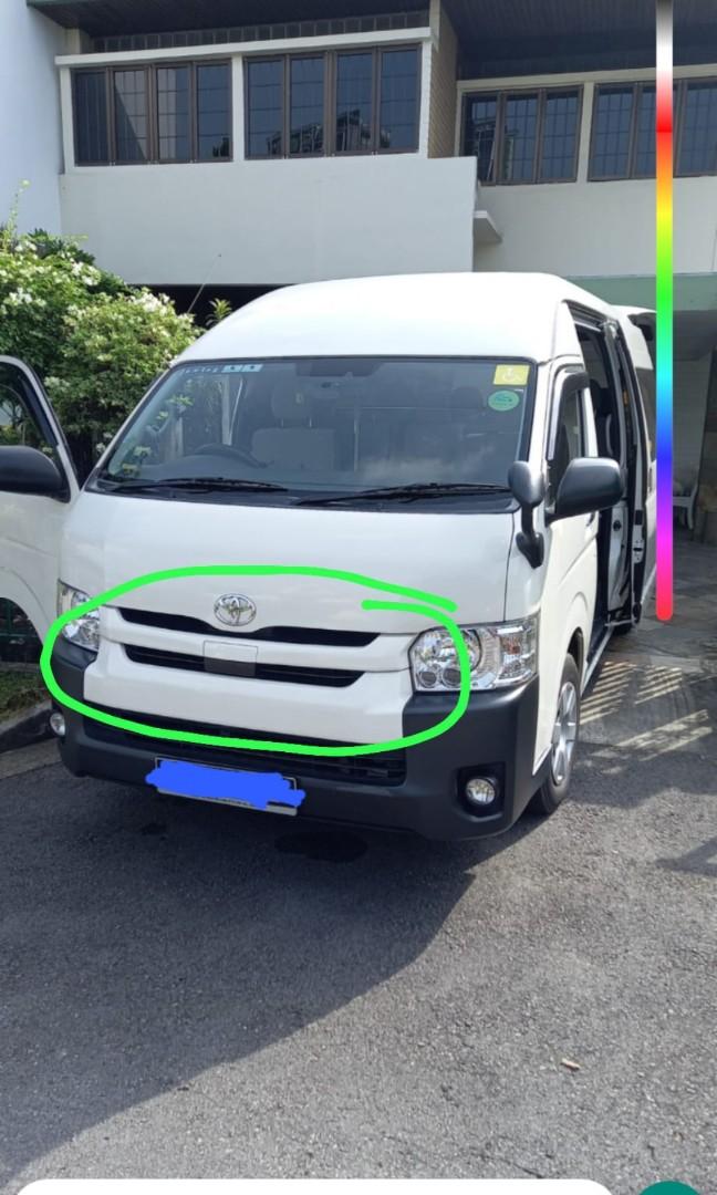 Toyota Hiace High Roof Front Grille, Car Accessories, Accessories on ...