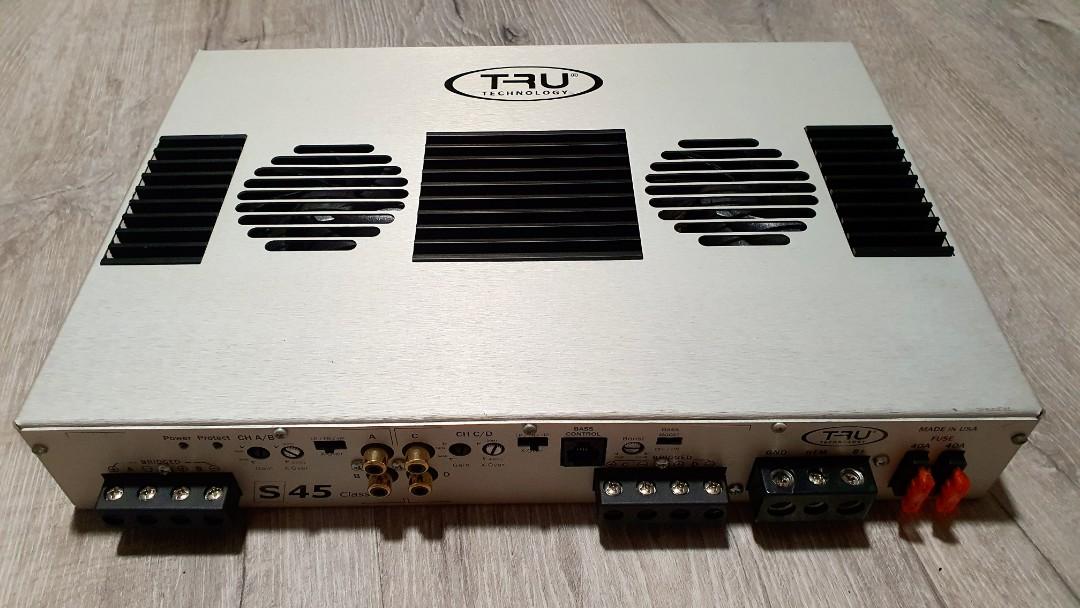 Tru Technology S45 Amplifier, Audio, Soundbars, Speakers & Amplifiers ...