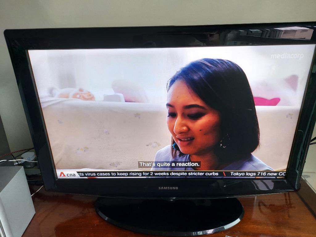 Used Samsung Bordeaux Art 32" LA32R81B TV LCD TV TELEVISION, TV & Home ...