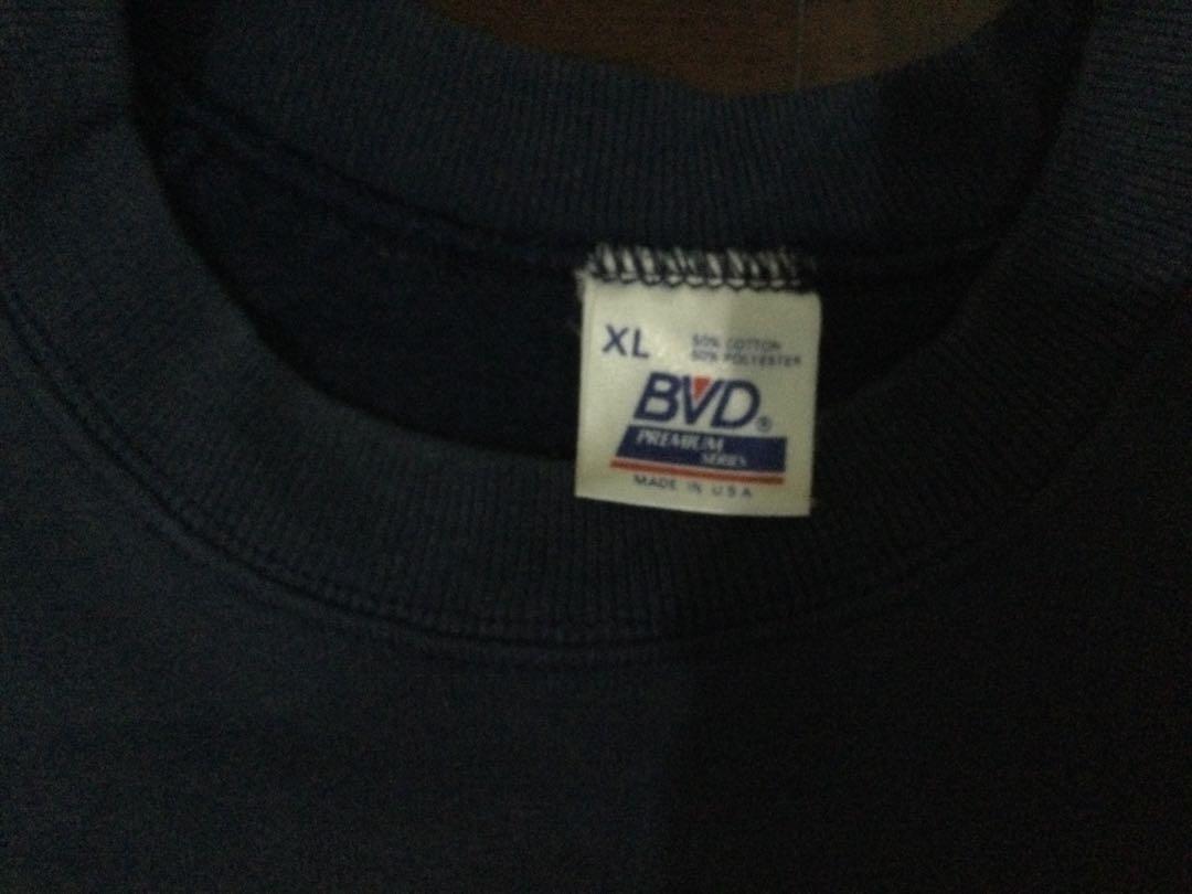 Vintage BVD Navy Blue Blank, Men's Fashion, Coats, Jackets and ...