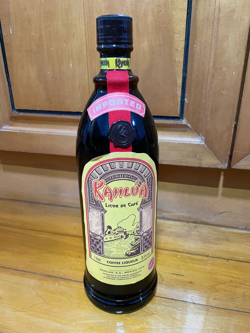 Vintage Kahlua Coffee Liqueur 1l, Food & Drinks, Alcoholic Beverages on ...