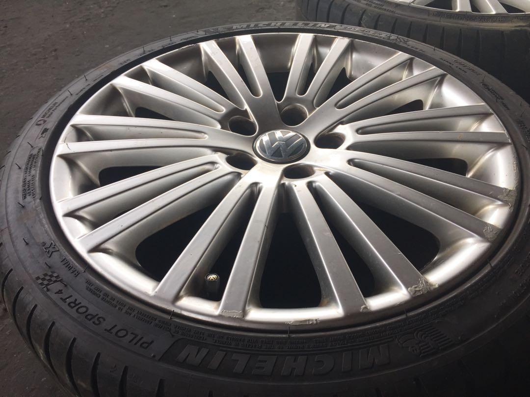 VW Golf MK5 R32 Ronal Wheels 18”, Auto Accessories on Carousell