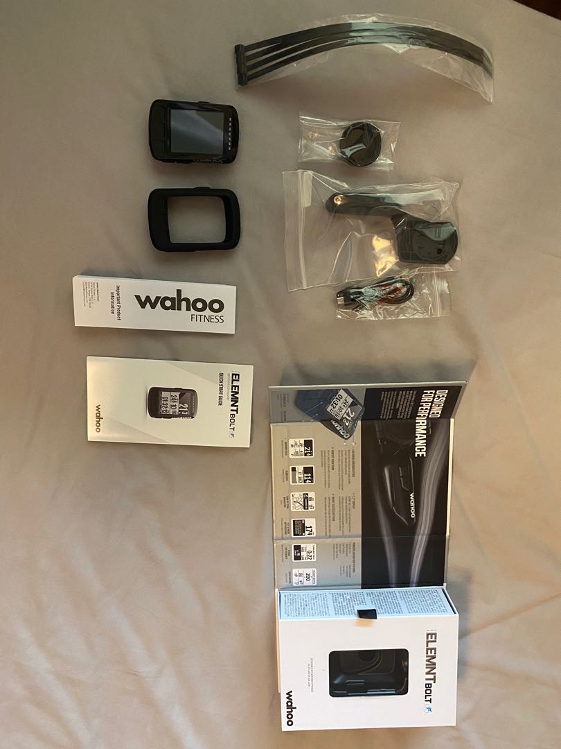 Wahoo Elemnt Bolt v1 (Stealth Edition), Sports Equipment, Bicycles ...