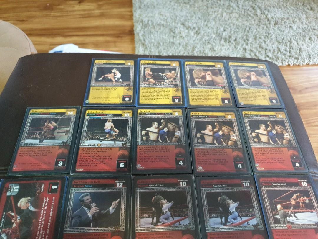 Wwe raw deal cards for sale (1), Hobbies & Toys, Toys & Games on Carousell