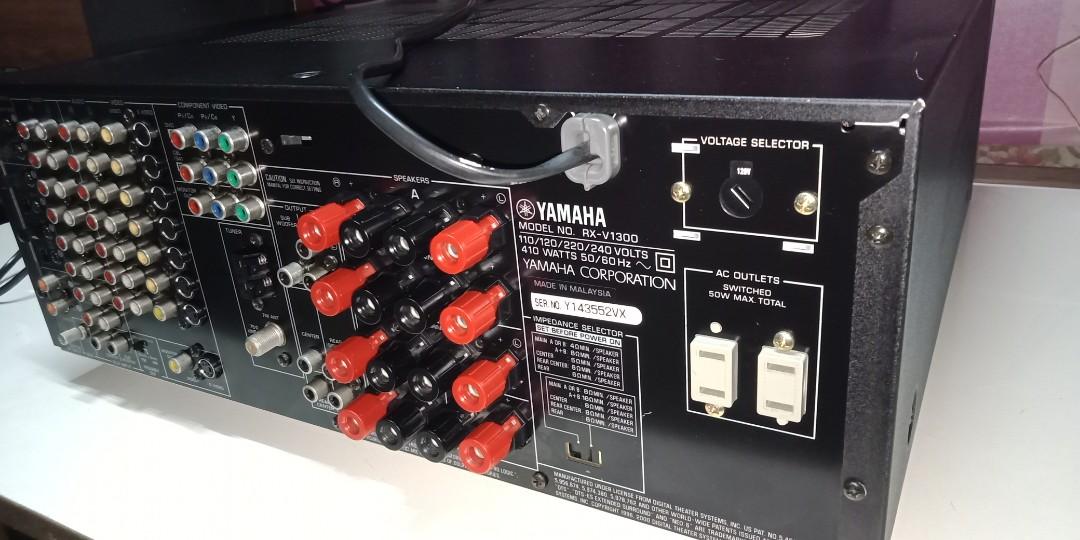 Yamaha RX-V1300 6.1 Av Receiver, Audio, Soundbars, Speakers ...