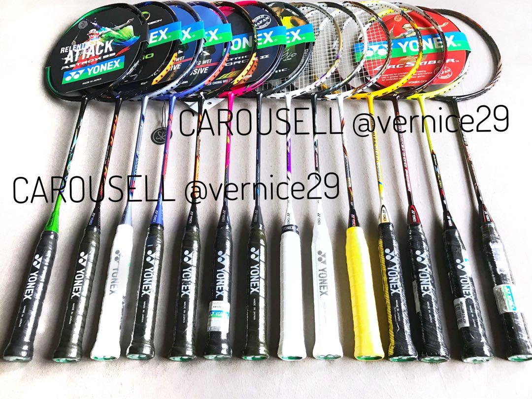 Yonex LCW Collection, Sports Equipment, Sports & Games, Racket & Ball ...