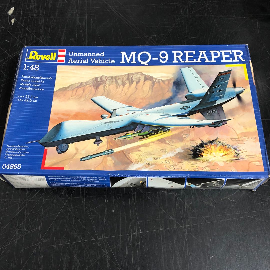 1/48 Revell MQ-9 Reaper UAV Model Kit, Hobbies & Toys, Toys & Games on ...