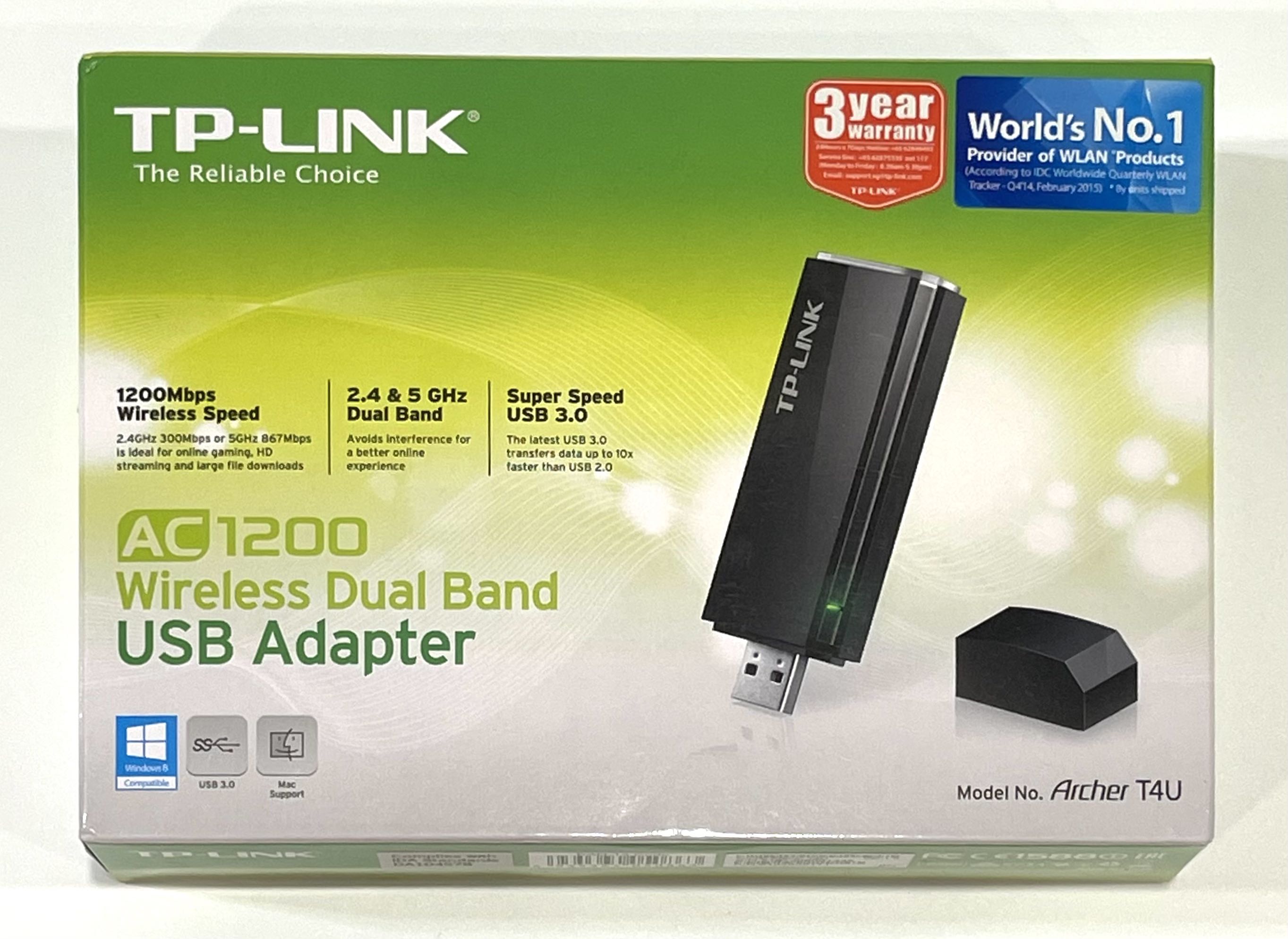 AC1200 Wireless Dual Band UBS Adapter, Computers & Tech, Parts ...