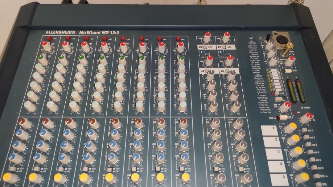 Allen & Heath MixWizard3 12:2 - Mixing Console, Hobbies & Toys, Music ...