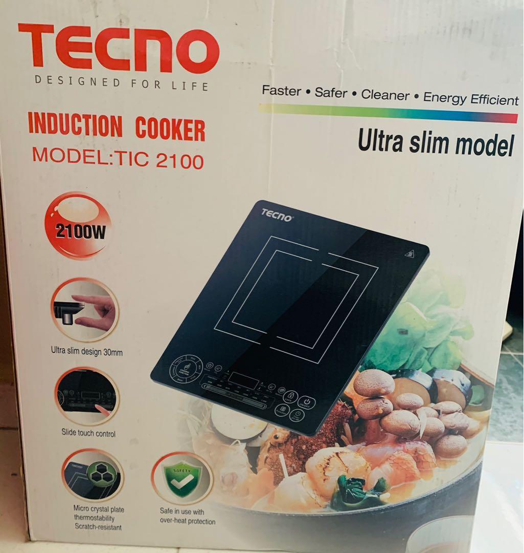 Brand New TECNO Ultra Slim Portable Induction Cooker (Steamboat) TIC ...