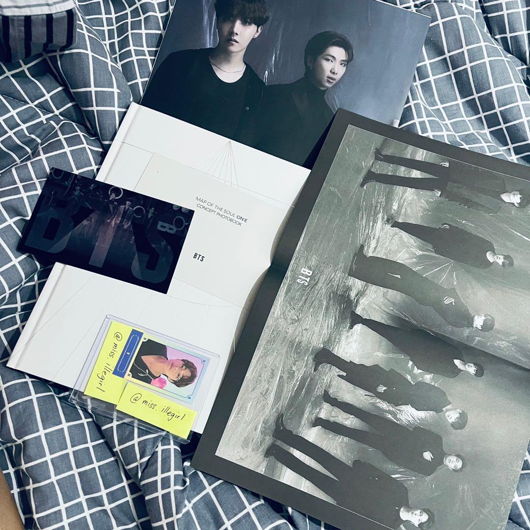 BTS MOTS / BTS Map Of The Soul Concept Photobook [ CLUE / WHITE ver ...