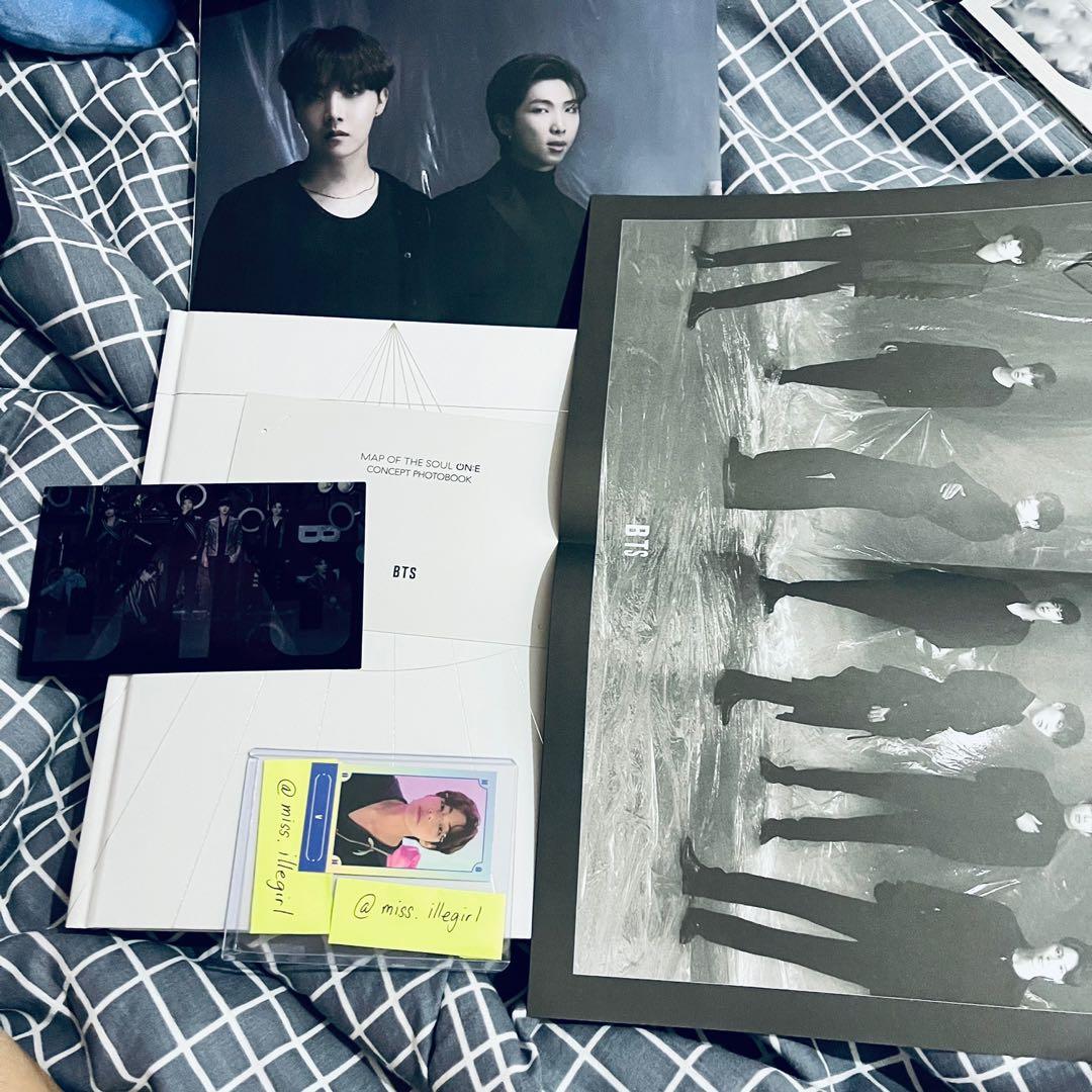 BTS MOTS / BTS Map Of The Soul Concept Photobook [ CLUE / WHITE ver ...
