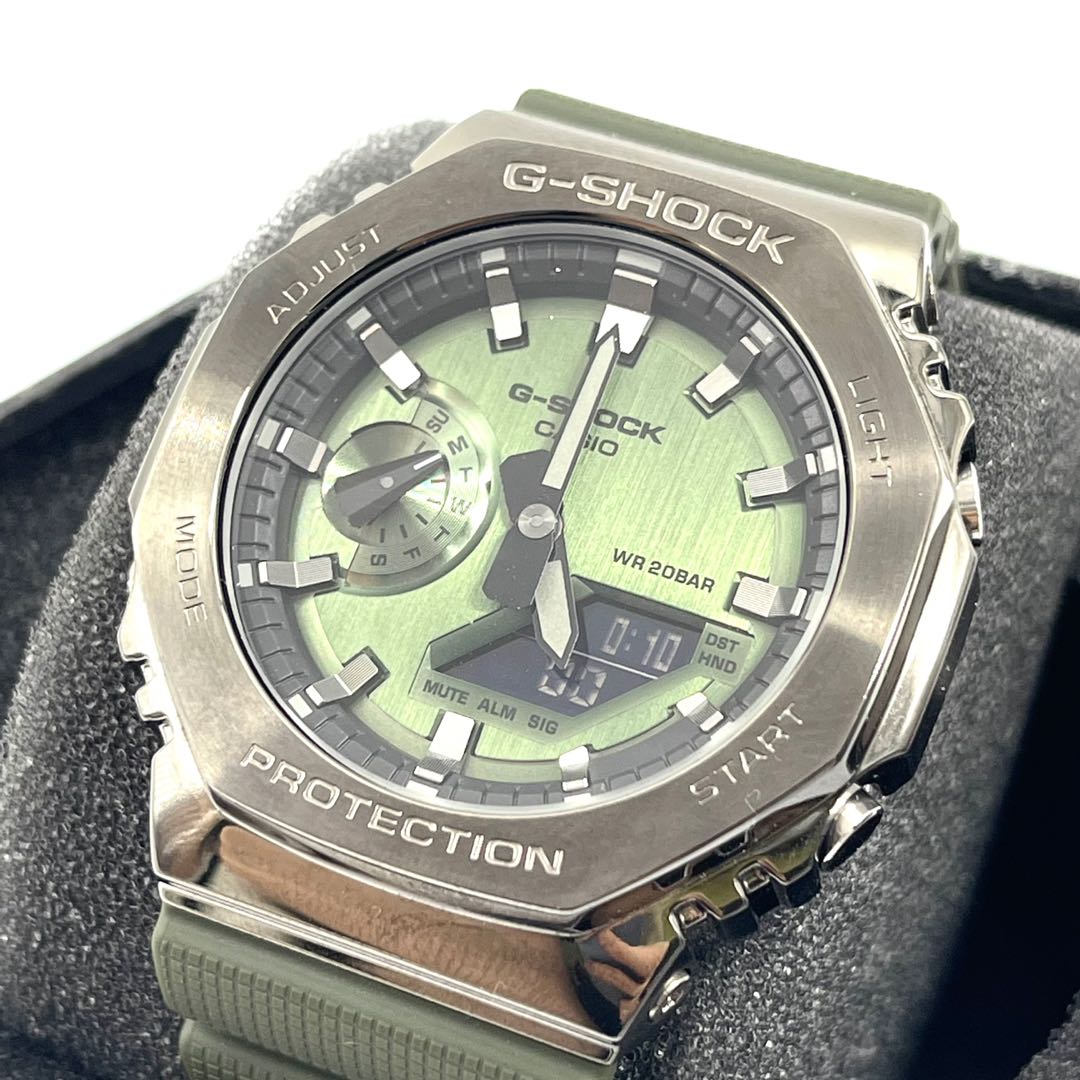 Casio G Shock Japan Edition Metal Covered Black IP GM-2100B, Luxury ...