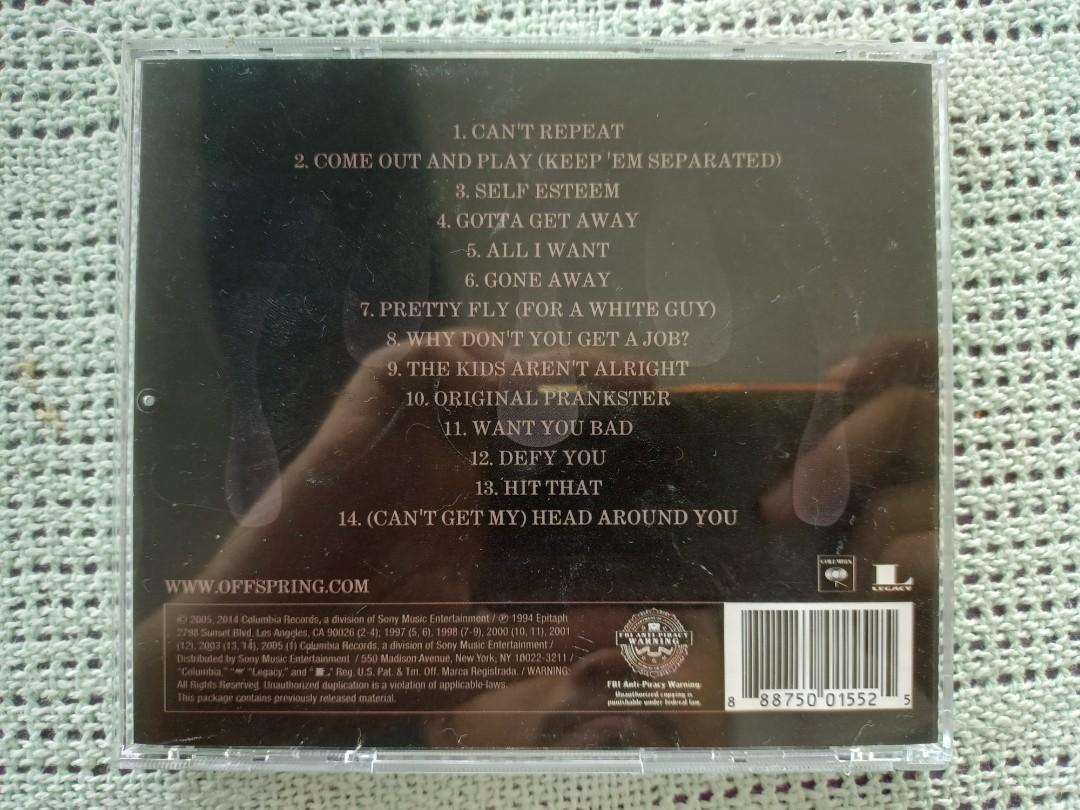 CD The Offspring : Greatest Hits ( Playlist ), Hobbies & Toys, Music ...