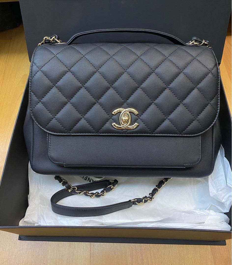 Chanel business affinity large, Luxury, Bags & Wallets on Carousell